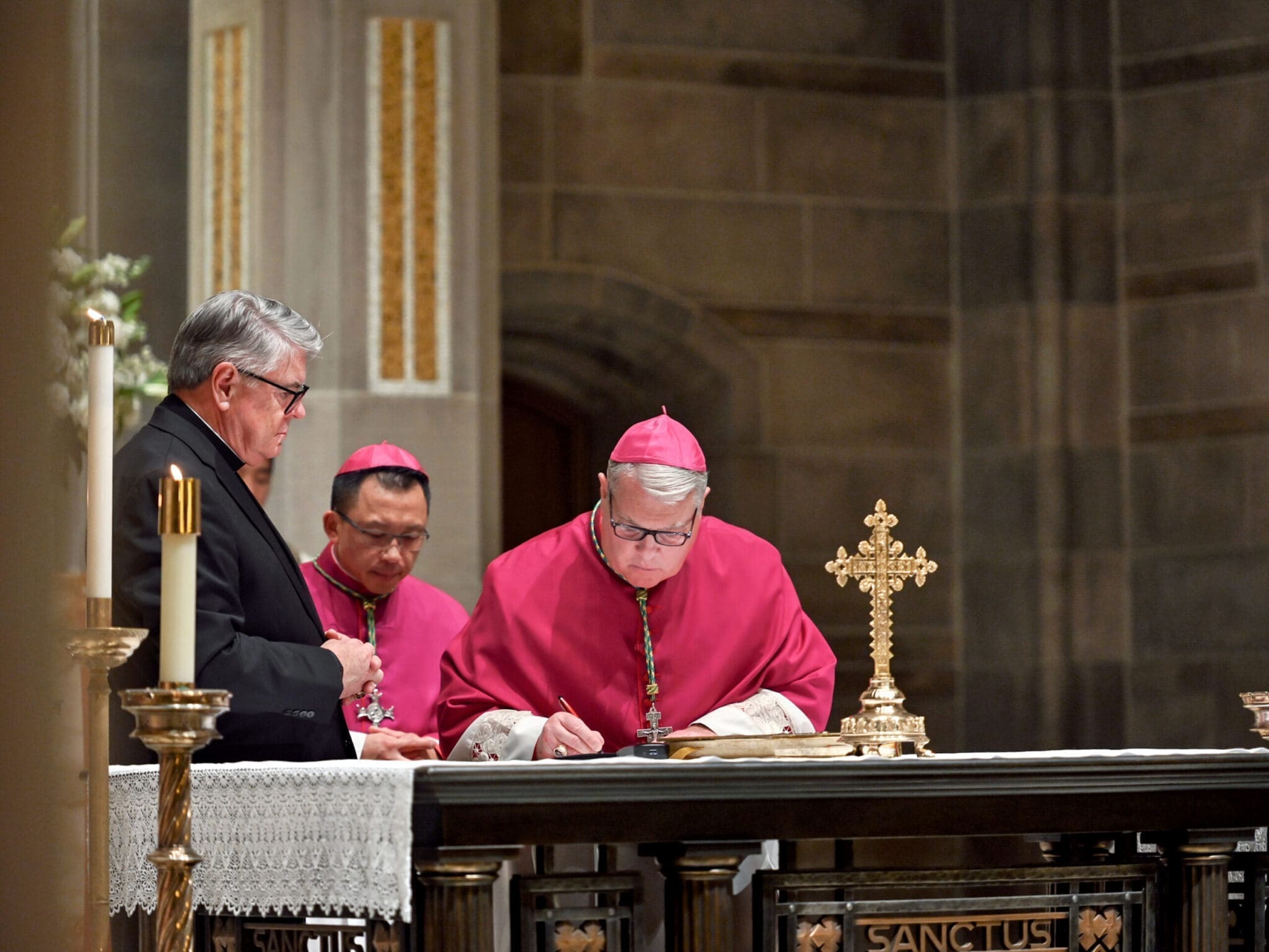 Clergy members join in prayer at pre-ordination vespers - Georgia ...