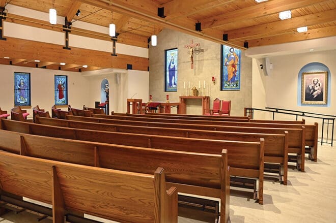 St. Lawrence’s new chapel reflects rising interest in eucharistic ...